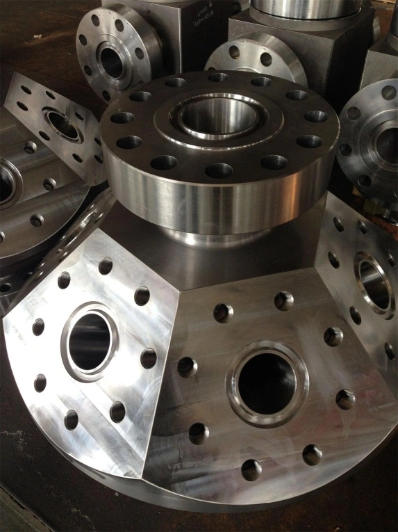 API 6A Goat Head Frac Head & Fracturing for Wellhead - Buy API 6A Frac ...