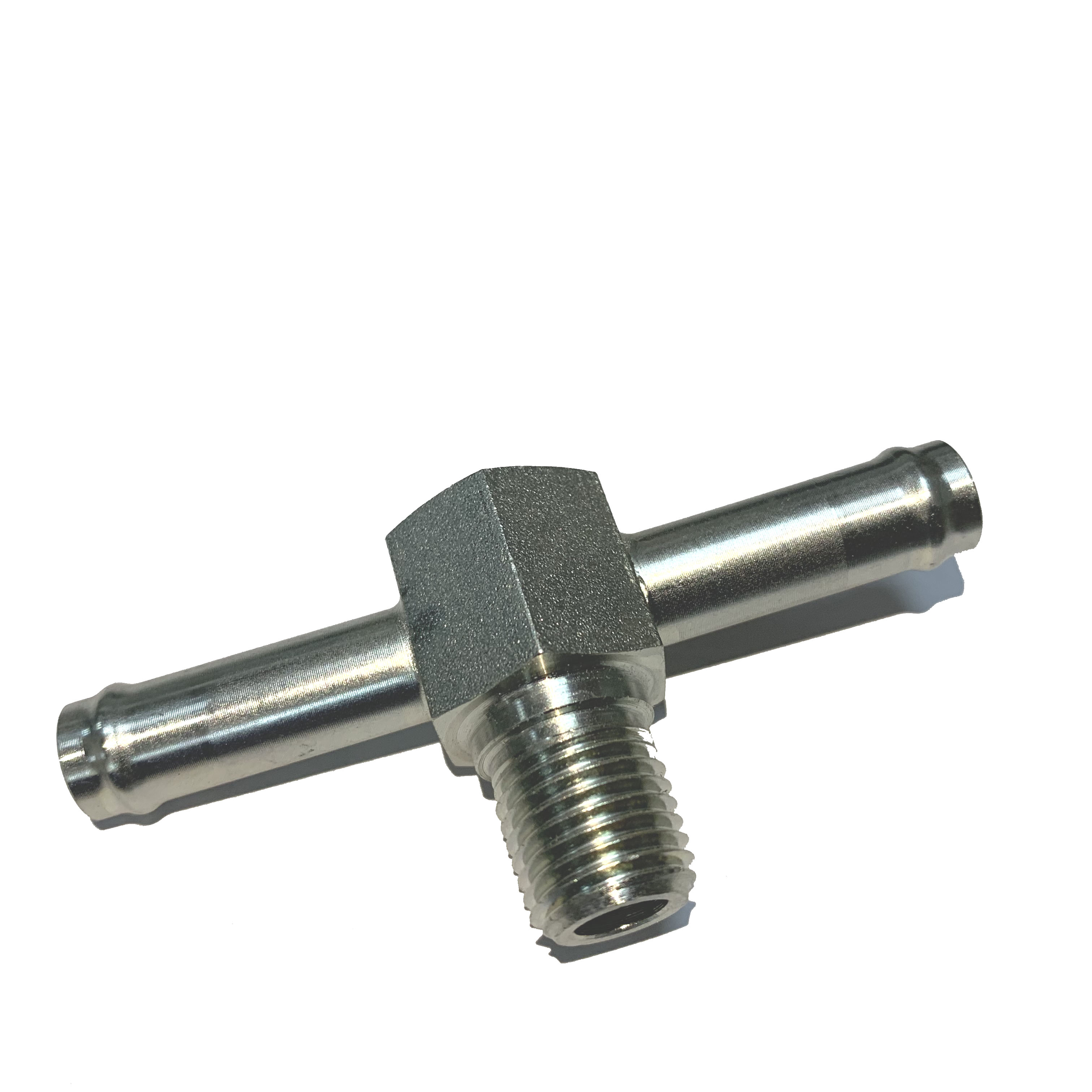 Barbed to NPT Thread Tee Hose Fitting - Buy Tee Hose Fitting, Barbed ...