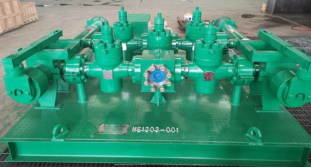 Choke Manifold Wellhead Equipment - Buy Chock Manifold, API gate valves ...